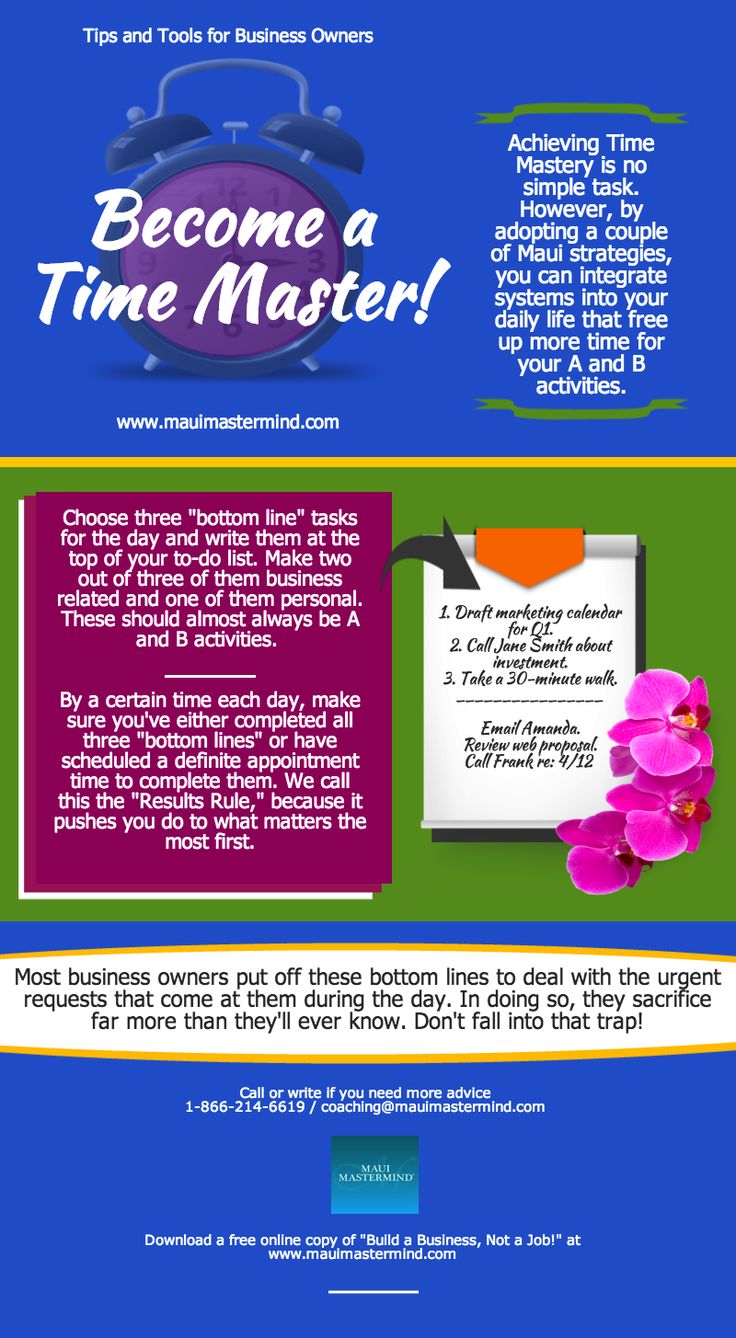 Become a Time Master – Susan Solovic