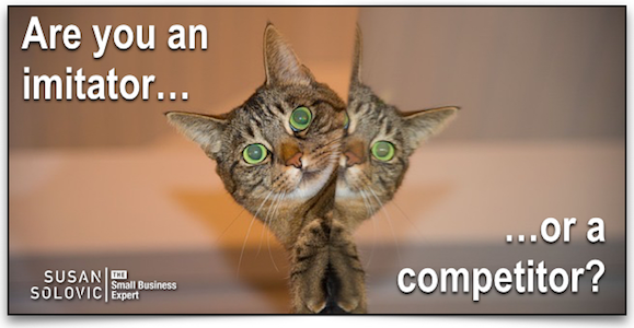 small business strategy imitation vs competition – Susan Solovic