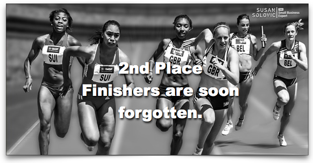 second place finishers race – Susan Solovic