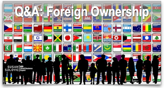 Foreign ownership – Susan Solovic