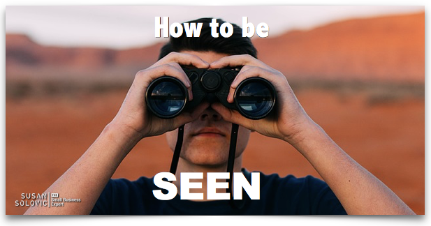 how to be seen noticed – Susan Solovic