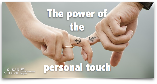personal touch – Susan Solovic