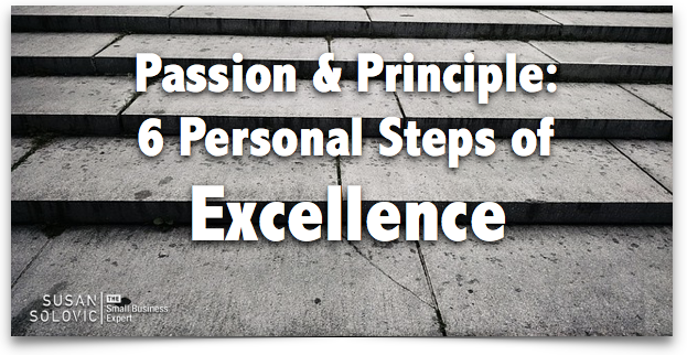 6 personal steps of excellence – Susan Solovic
