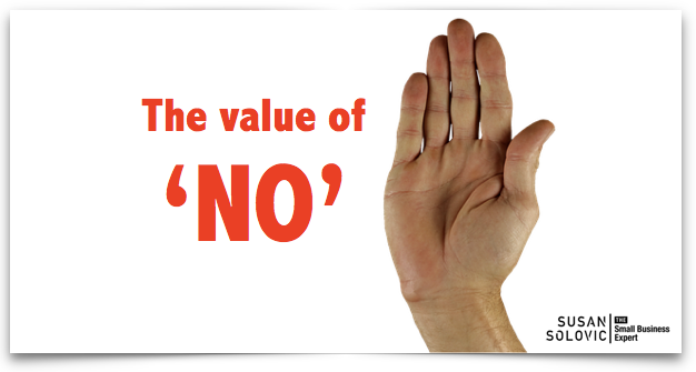 the value of no – Susan Solovic
