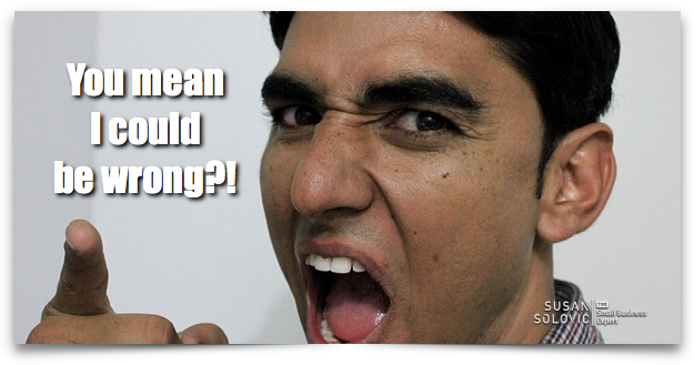 I could be wrong? – Susan Solovic